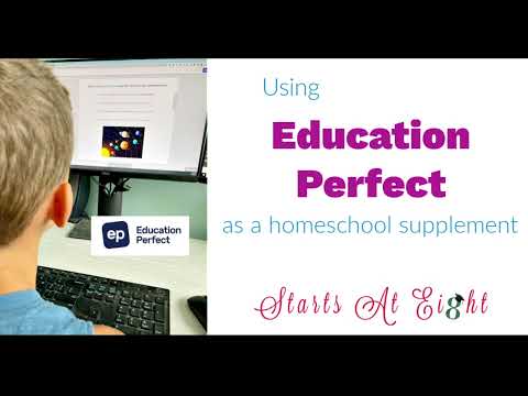 Using Education Perfect as a Homeschool Supplement