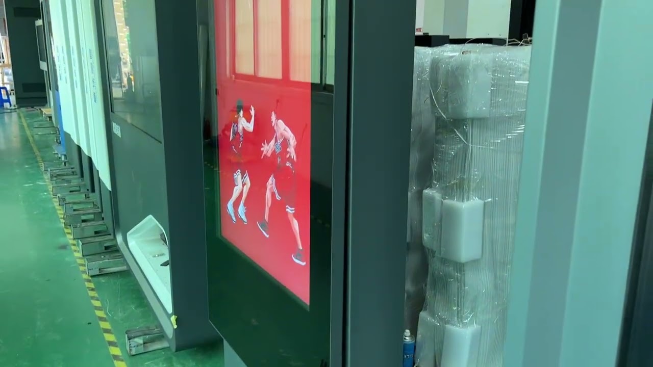 55'' Outdoor Floor Standing Kiosk