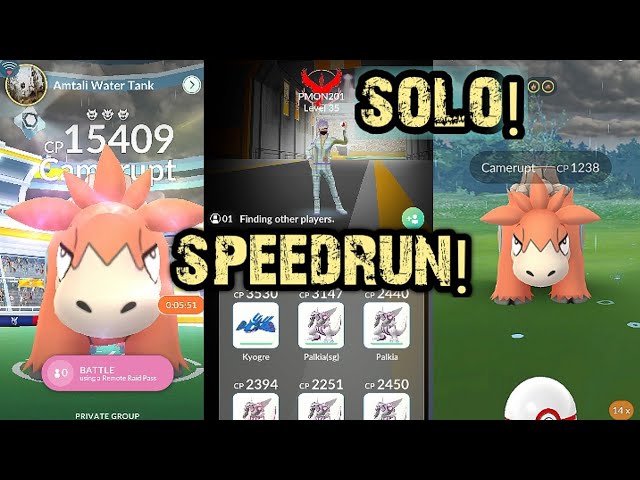 How to counter Camerupt in Pokemon GO raids