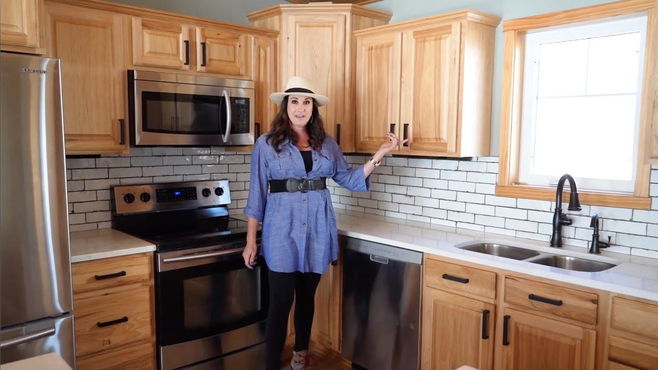 Pine, Rustic Kitchen Remodel