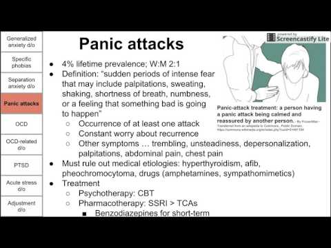 Anxiety, OCD, PTSD, and related psychiatric disorders
