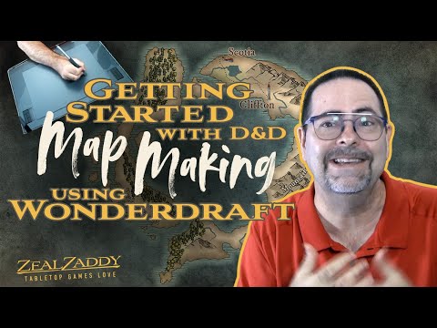 Getting Started DnD map making using Wonderdraft