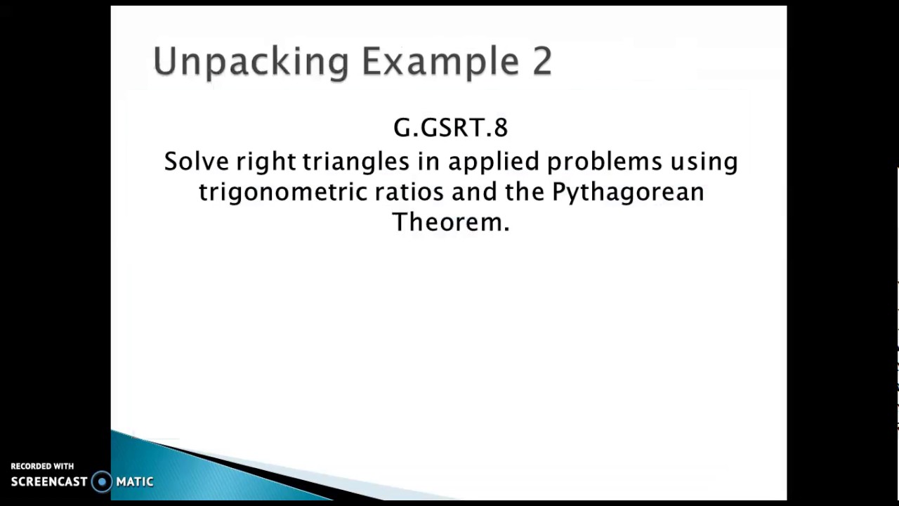 R2 HS Math Unpacking Standards