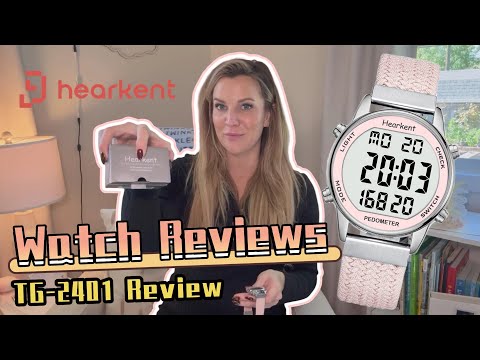 Pedometer Watch: Looking for a classic and can record health watch? Look at this hearkent 2401.