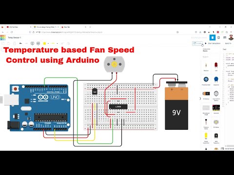 TinkerCad Plant Watering System | Smart irrigation system using arduino ...