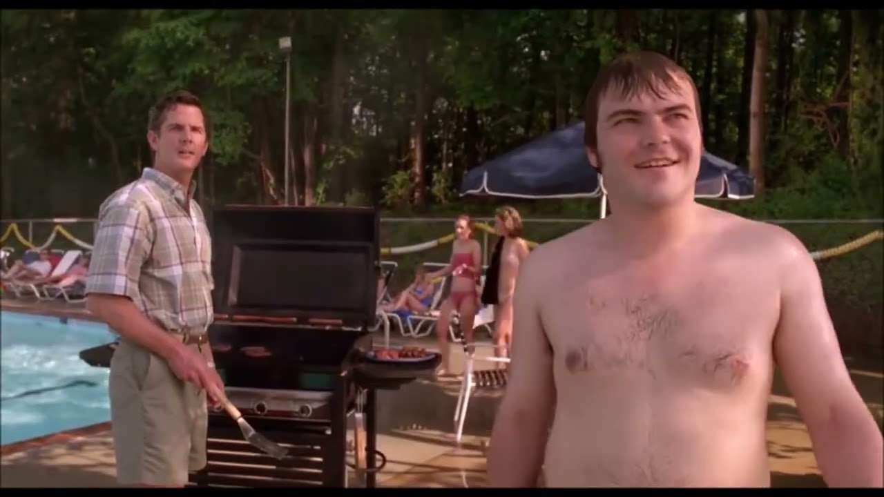 Shallow Hal 2001 Funny pool scene