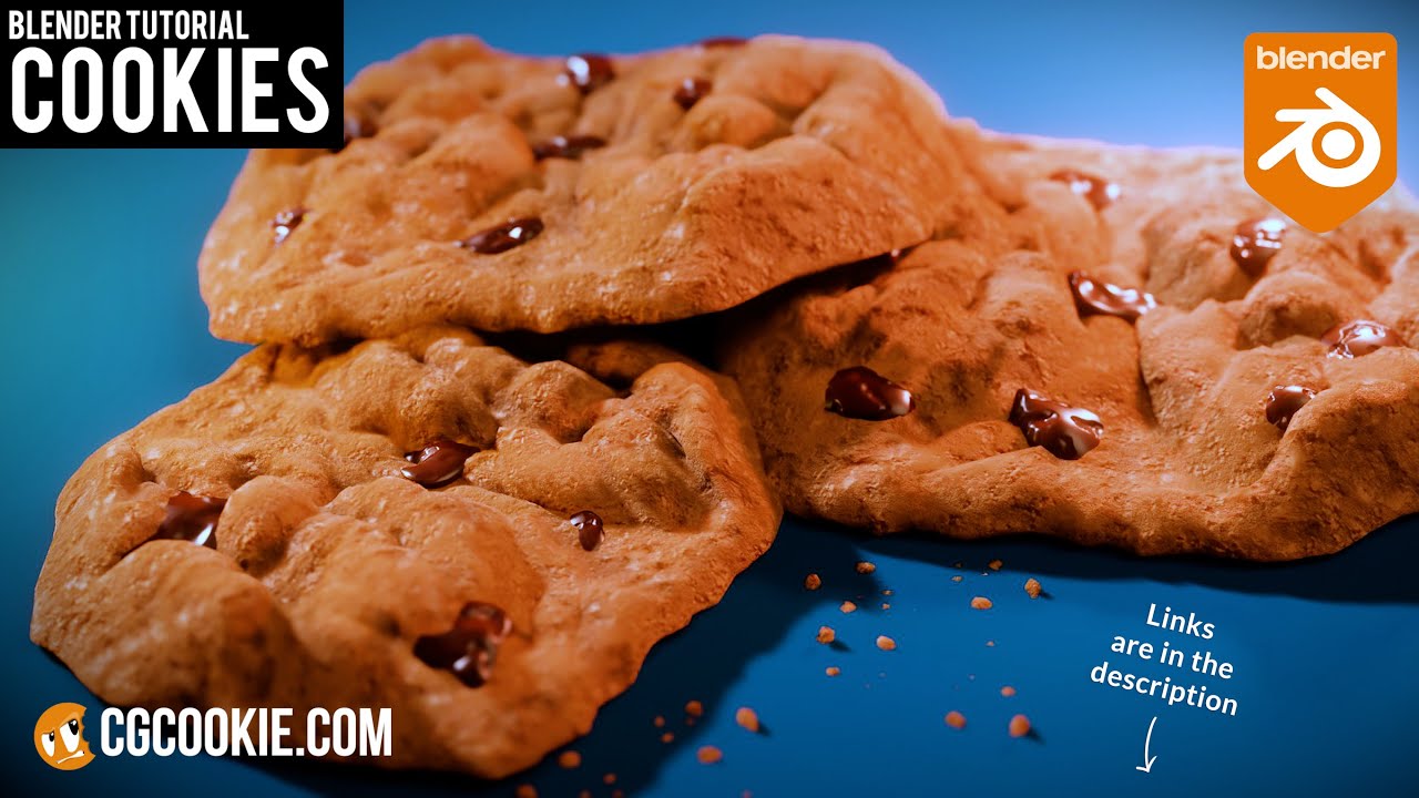 Making Realistic Cookies in Blender