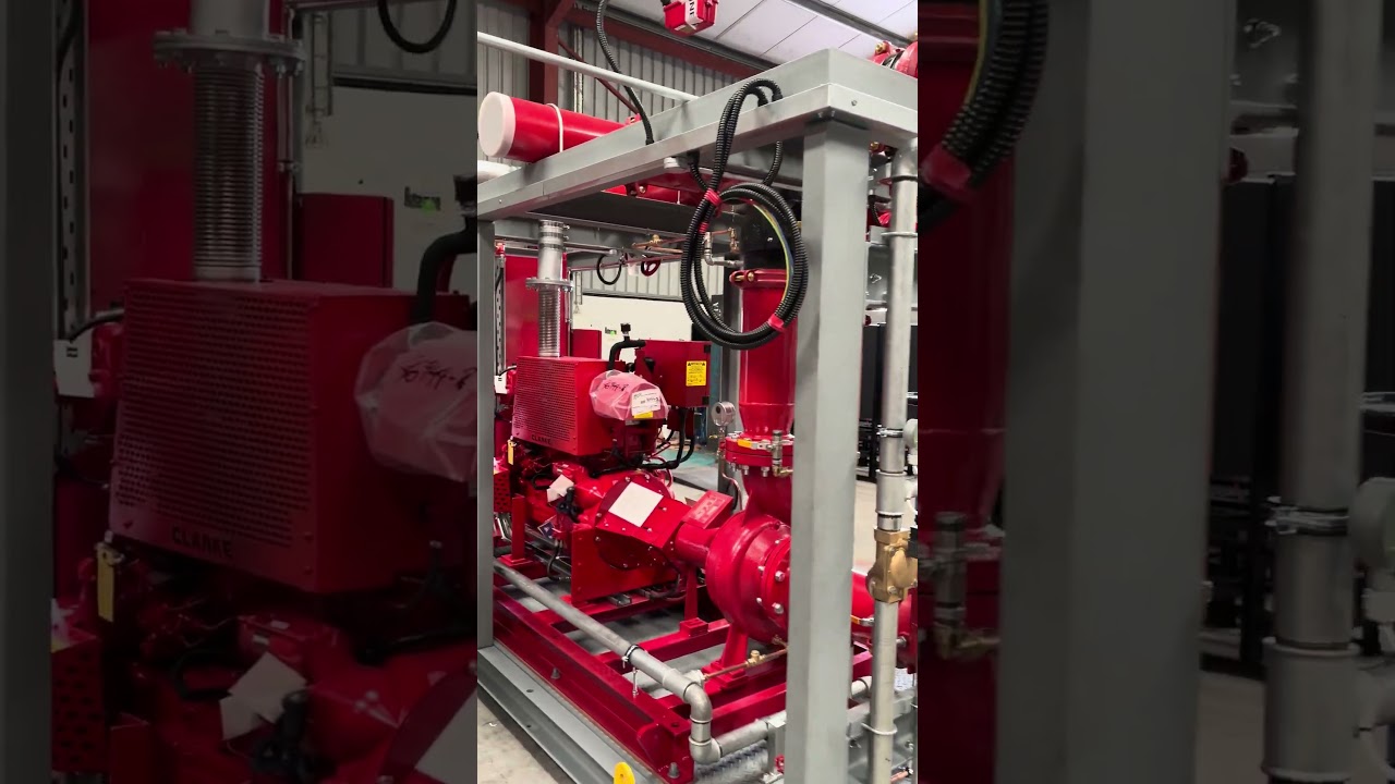Fabline. Skid mounted modular fire pumps