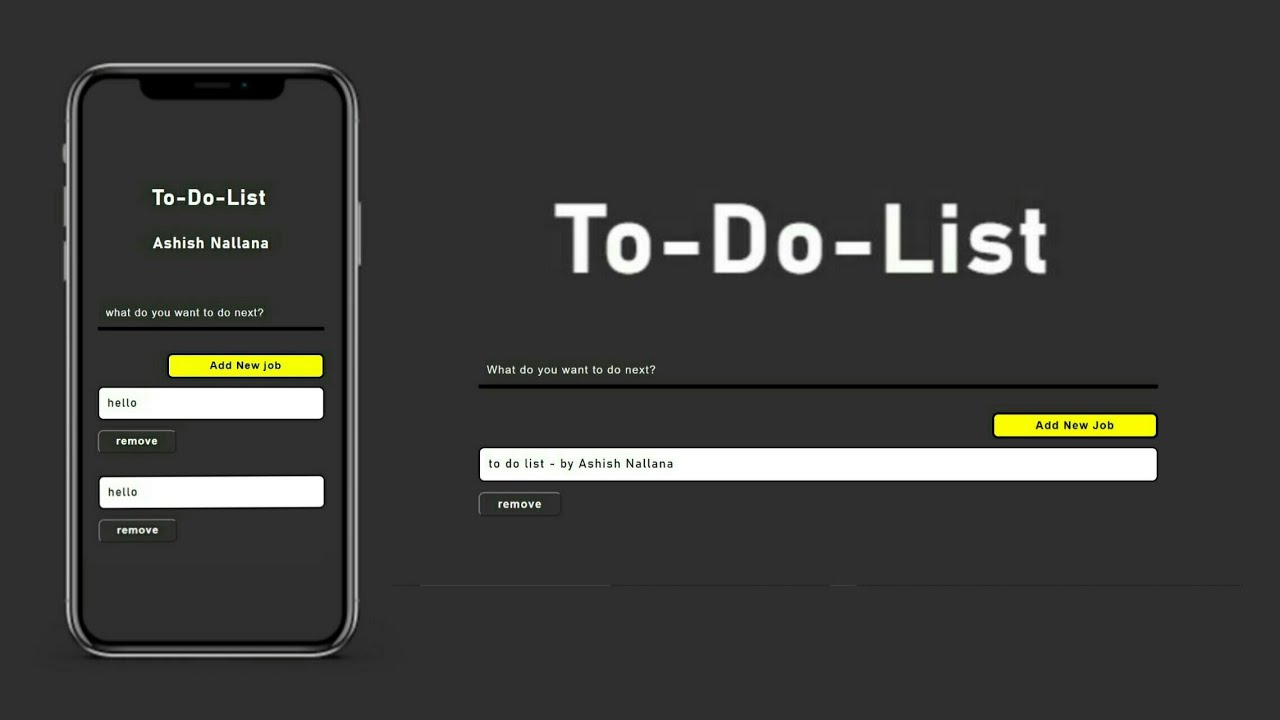 simple To - Do list with JavaScript createElement method