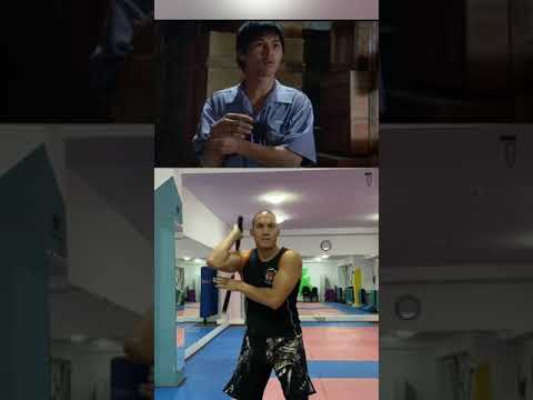 Nunchaku lesson: Bruce lee combination. #nunchaku #lesson #brucelee #нунчаку #kungfu