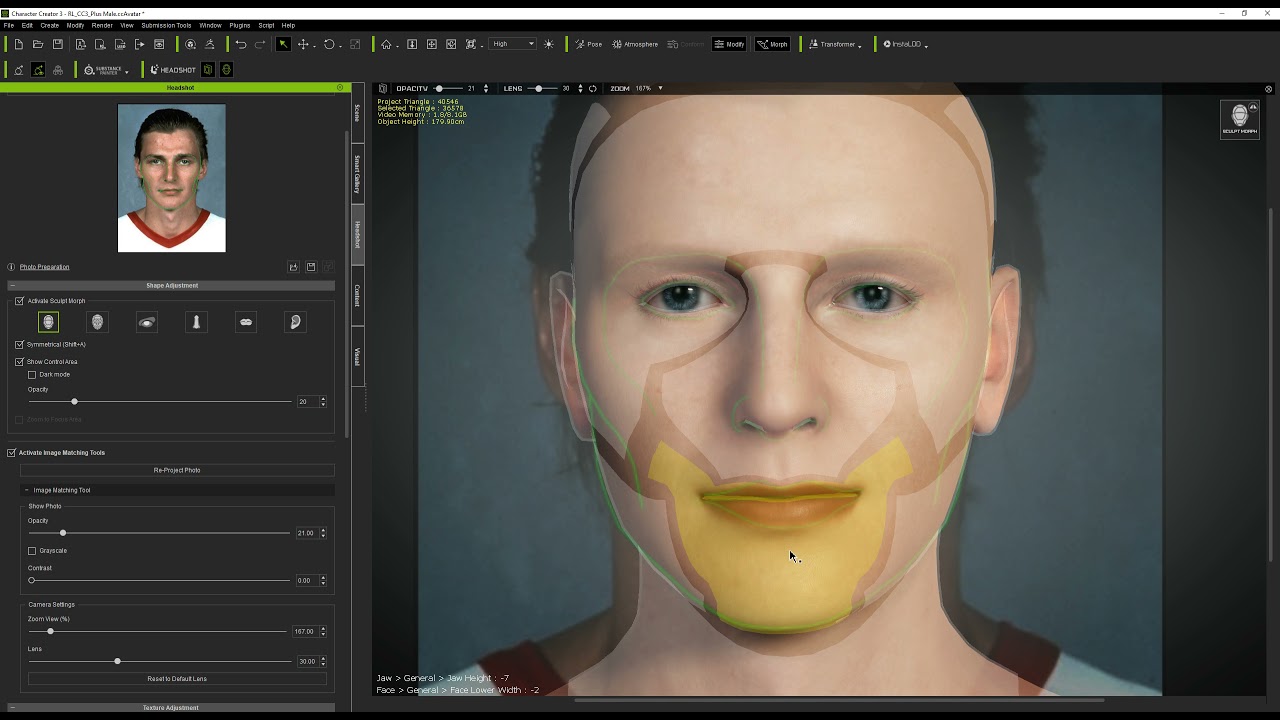 Reallusion Character Creator 3.4  Face tutorial