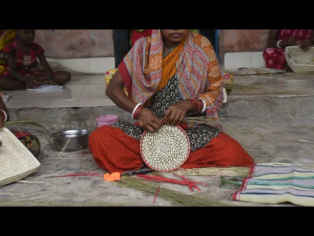 Handicraft Basket - Handicraft Sabai Sea Kauna Grass Hamper / Chapati ...