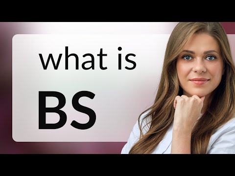 Bs | BS meaning