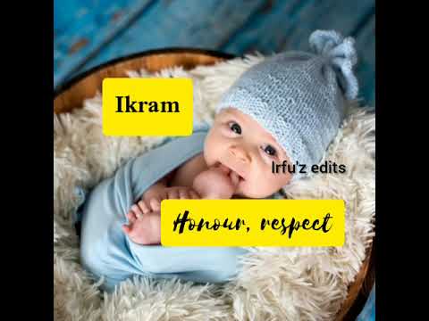 "I" Letter boybaby names||Islamic boy baby names and meanings starts with "i"||irfu'z edits