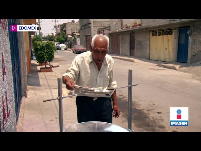 A sus 71 años, Maximino crea estufa solar en Ecatepec