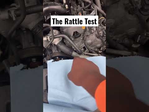 Quick Test for a PCV valve