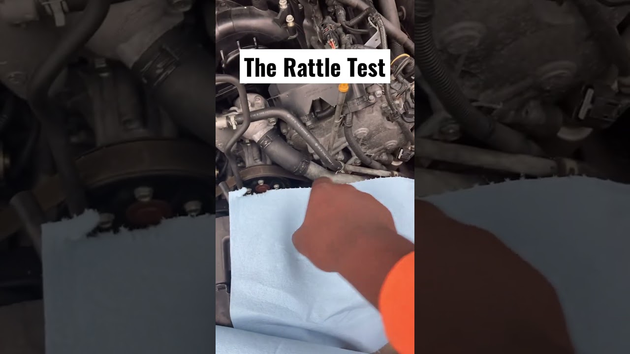 Quick Test for a PCV valve