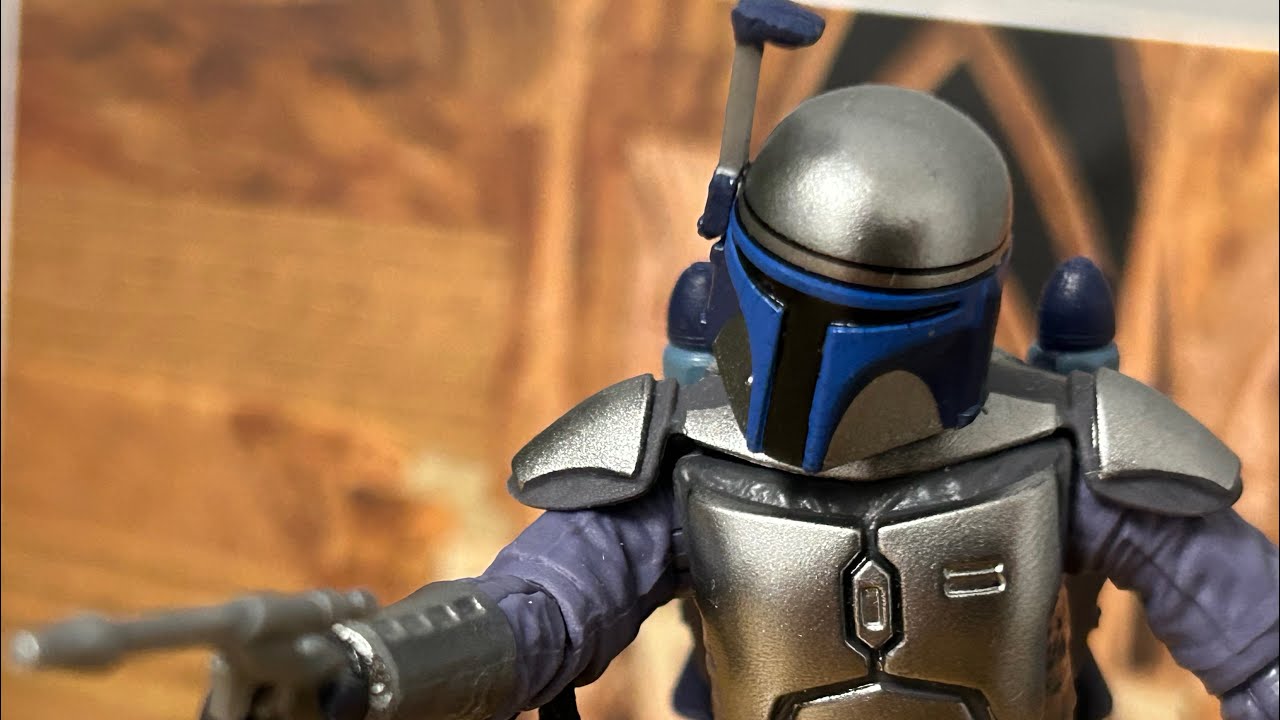 Deluxe Vintage Collection Jango Fett poses