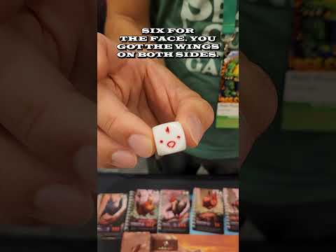 Anatomically Correct Chicken Dice in Flock Together!! #boardgames #flocktogether