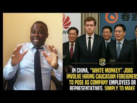 The meaning of 'White Monkey' Jobs for Foreigners in China.