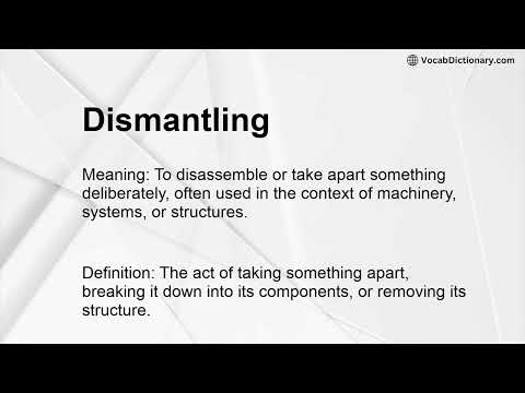 Dismantling Meaning