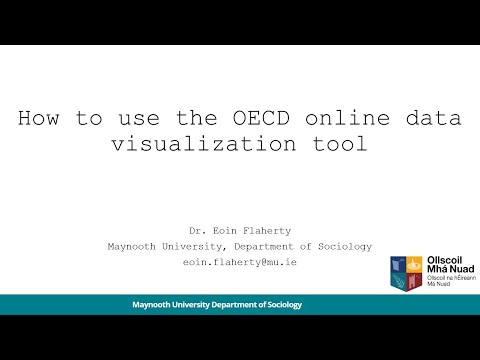 How to use the OECD Online Data Visualization Tool