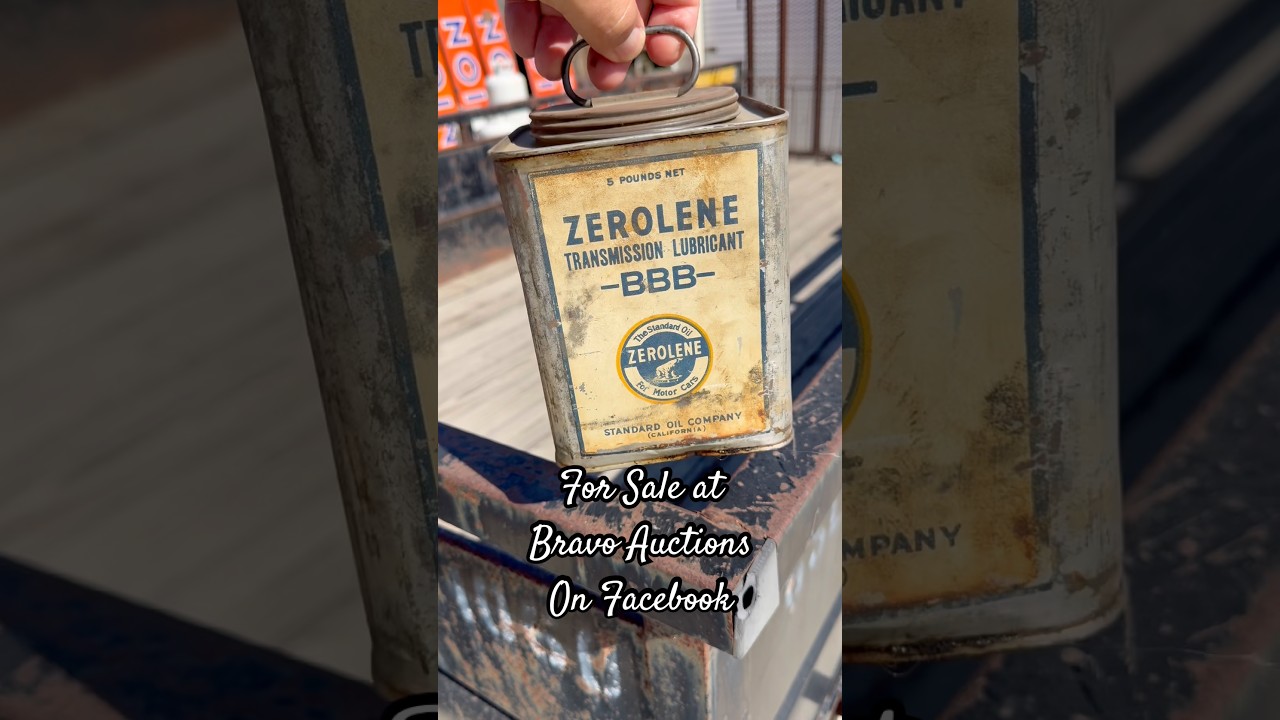 Super Zeroline Transmission Lubricant 5lb Grease Can for Sale  #automobile #forsale #bravoauctions