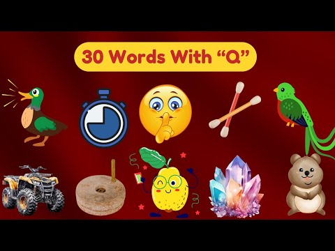 30 words that start with Q | Q se start hone wale words