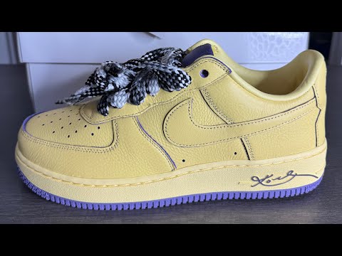 Soldout in minutes Nike Air Force 1 Kobe Bryant Soft Yellow