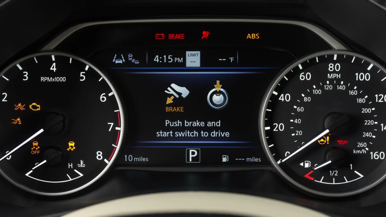2023 Nissan Murano - Warning and Indicator Lights