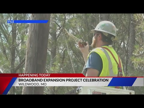 Wildwood, Missouri officials celebrating broadband expansion project today