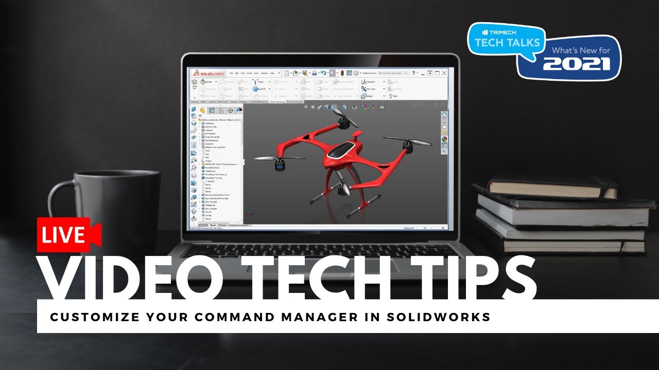 Customize Your Command Manager in SOLIDWORKS