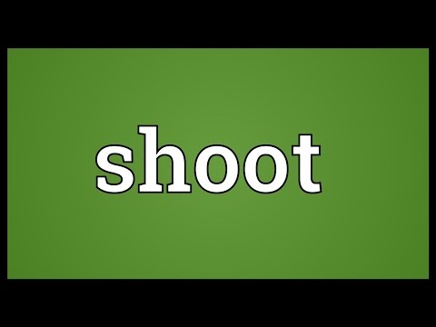 Shoot Meaning