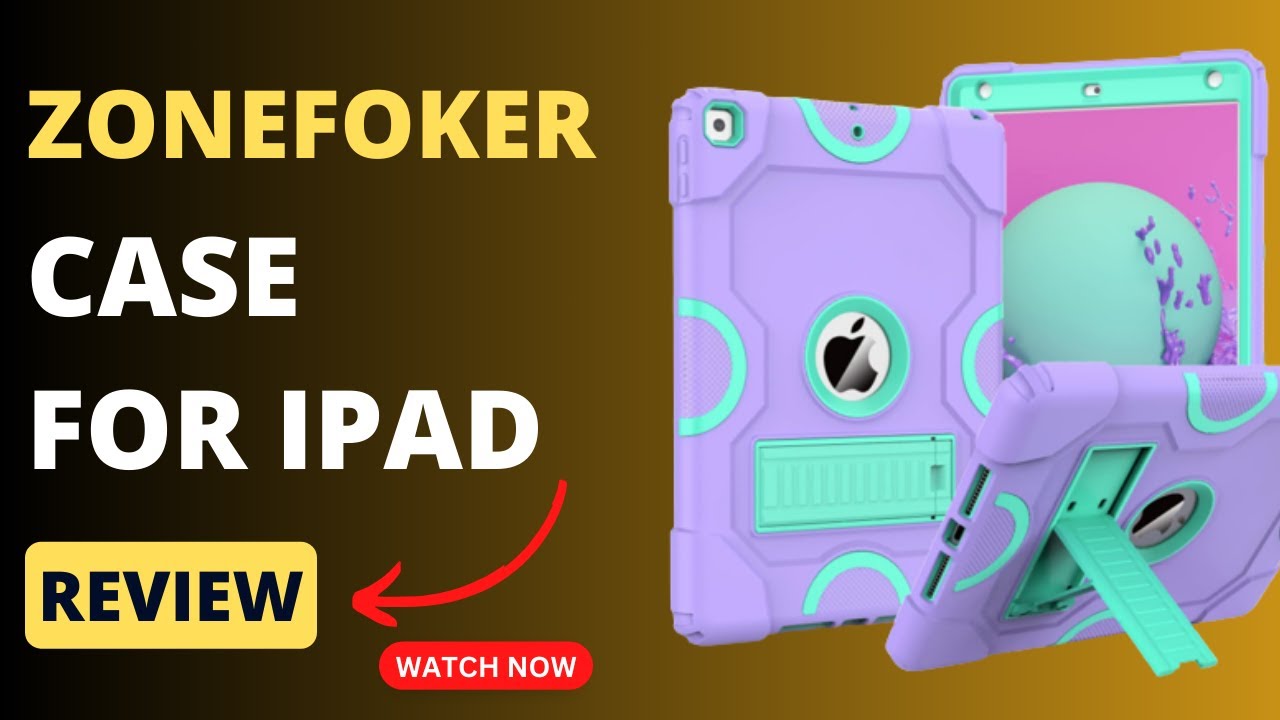 ZoneFoker Case For iPad 9th Generation, iPad 8th 7th Generation Review