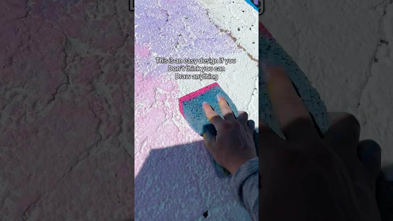 Paint your senior parking spot #highschoolsenior #diy #seniorparkingspot #muralproject