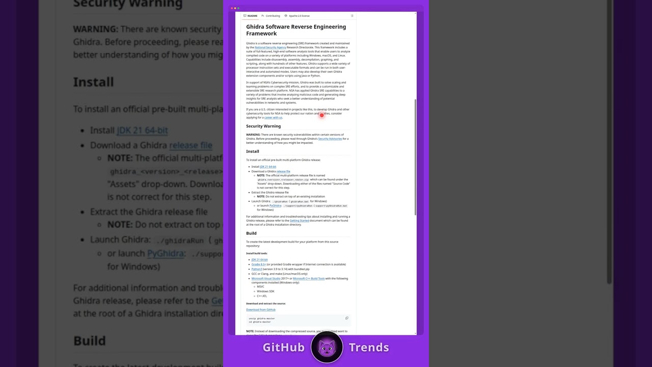 NSA's Free Tool Replaces $8,000/yr IDA Pro — Ghidra #Shorts