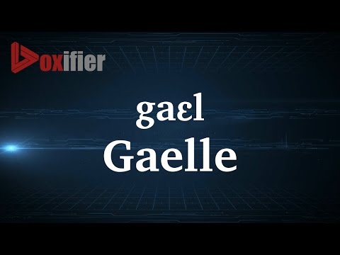 How to Pronunce Gaelle in French - Voxifier.com