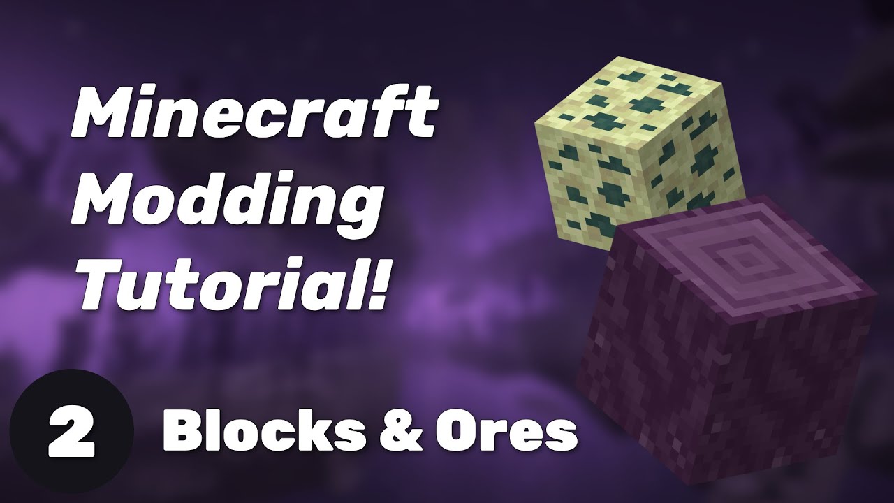 Create Minecraft Mods WITHOUT CODING!! - E02 - Blocks & Ores! | UPDATED MCreator Tutorial