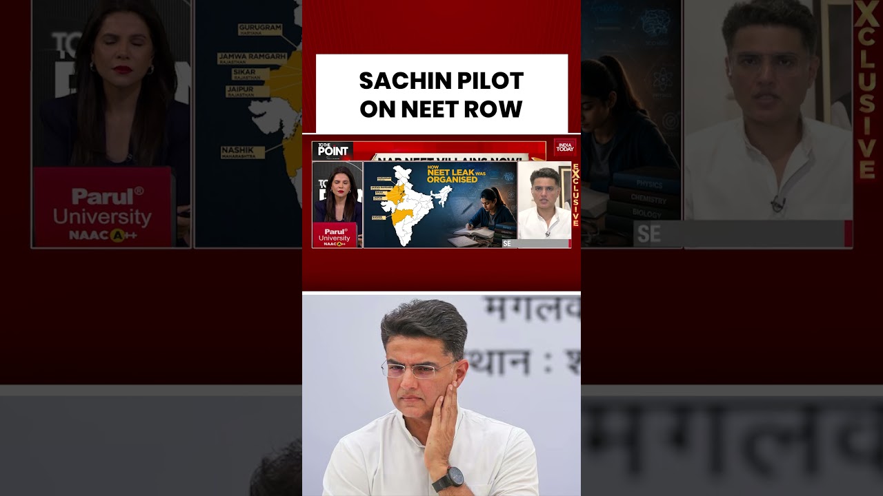 NEET-UG 2026 Paper Leak: Sachin Pilot Slams NTA | CBI | Rajasthan | Paper Leak