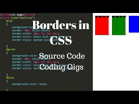 Borders in CSS – CodingGigs