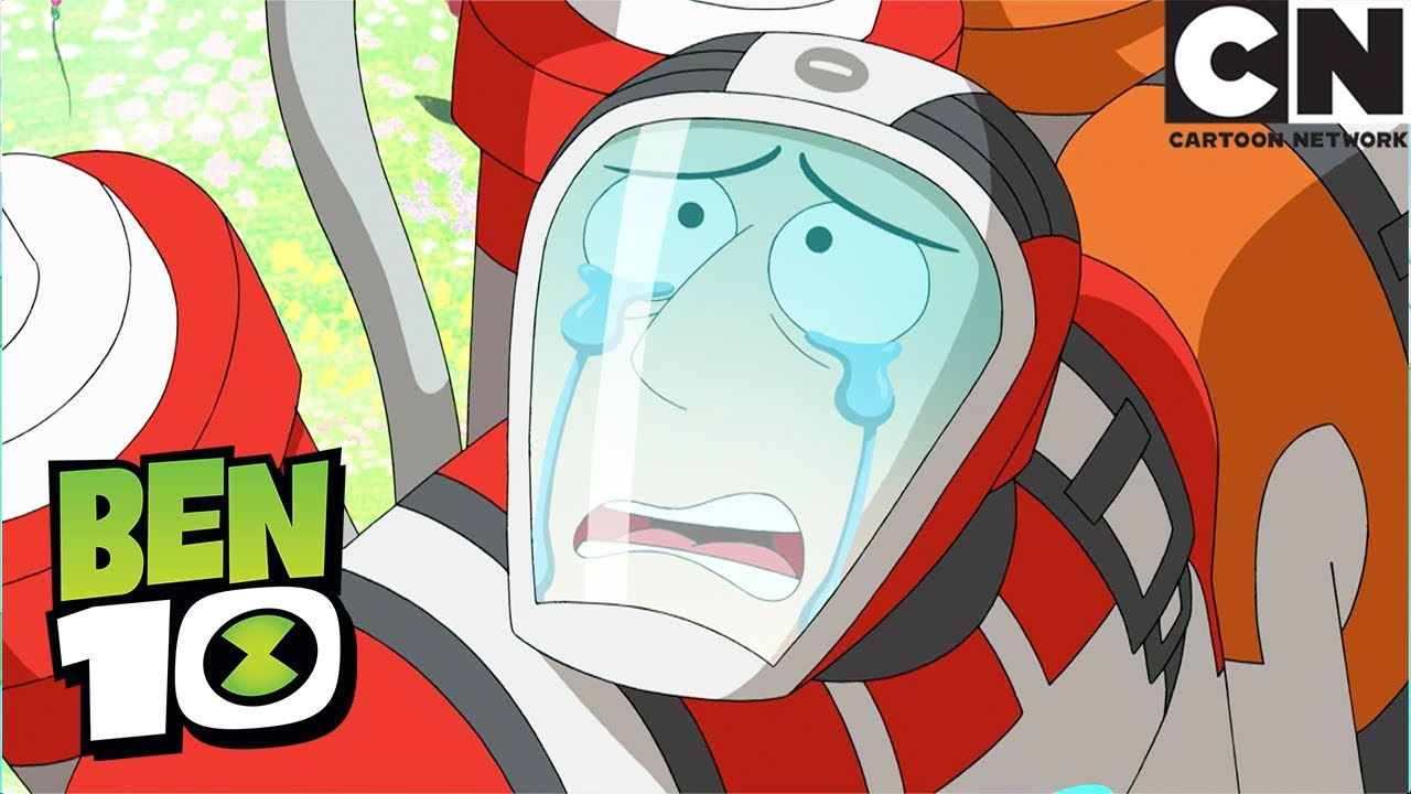 Ben 10 Tries To Stop The Earth Splitter | Ben 10 | Cartoon Network