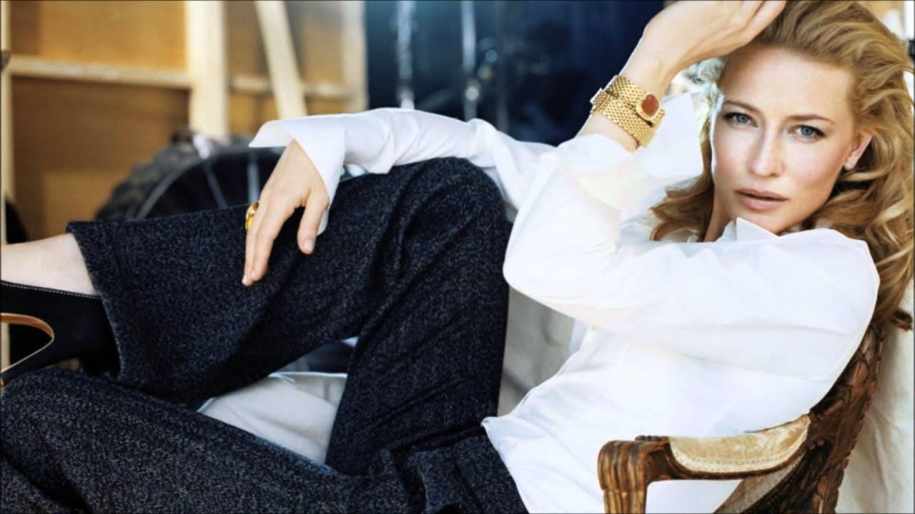 Cate Blanchett, 2 video slide show.      Patsy