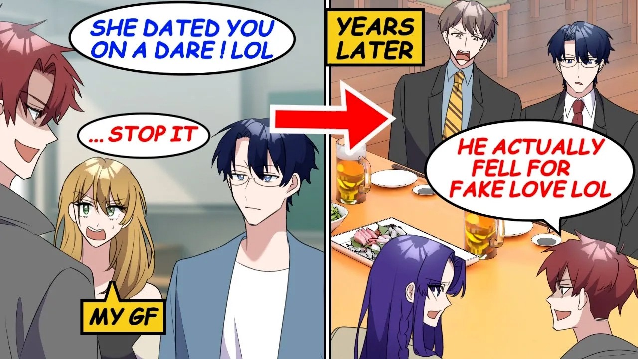 My gf confessed on a dare… I became a laughingstock. Years later, I ran into them again…!? [Manga]