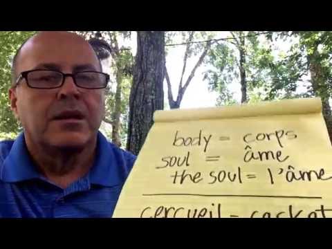 Today's lesson...on death, dying, and burials
