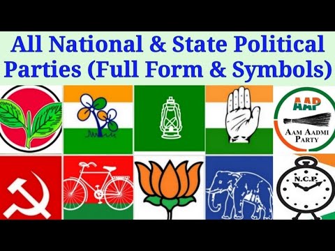All National & State Political Parties | Full Form & Symbols in INDIA...