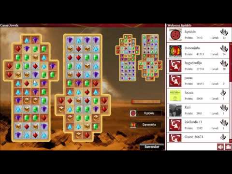 Online multiplayer match-3 game - Casual Jewels