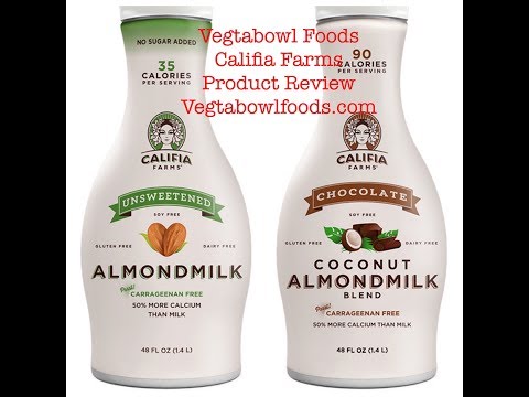 Califia Farms Non-Dairy Milk Product Review: VTB TV