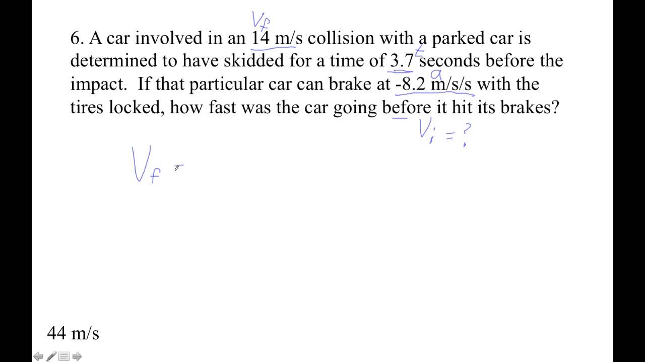 HTPG02D Acceleration Worksheet #6
