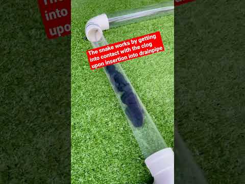 How to use an Auger Unclog a toilet - How Drill adapter Auger/ Snake works