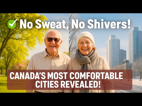 Canada’s Top 5 Cities with the Perfect Climate & Humidity for Comfortable Living | 加拿大气候湿度最舒适的5座城市